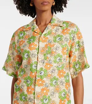 Marni Floral Linen Shirt