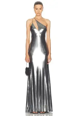 THE SEI Double Strap Gown