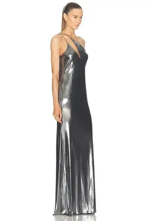 THE SEI Double Strap Gown