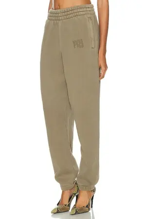 Alexander Wang Essential Terry Classic Sweatpant - Washed Walnut