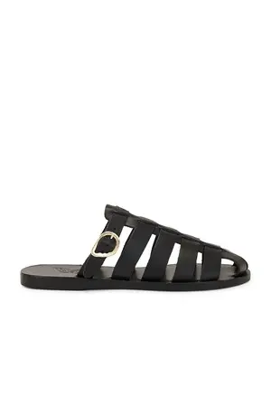 ANCIENT GREEK SANDALS Cosmia Sandal - Black