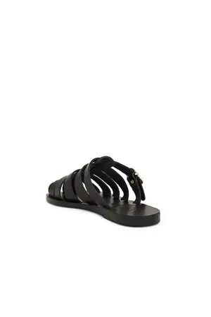ANCIENT GREEK SANDALS Cosmia Sandal - Black