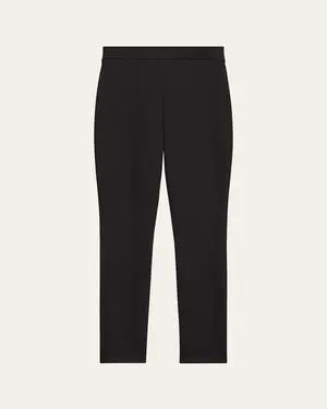 Theory Adbelle Core Scuba High-waist Ankle Leggings
