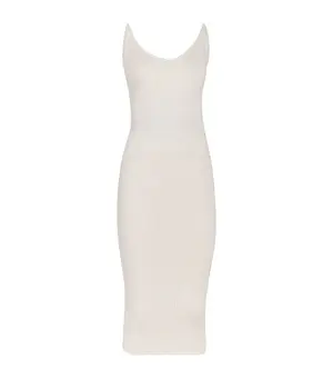 MUGLER Knitted Midi Dress