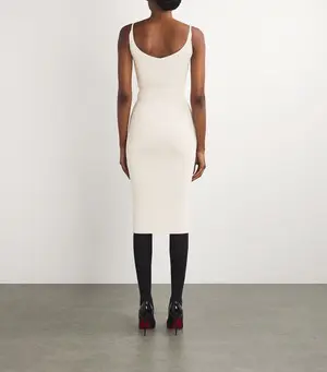 MUGLER Knitted Midi Dress