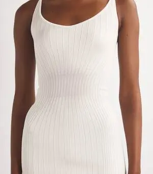 MUGLER Knitted Midi Dress