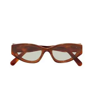 Zimmermann Cosmo Oval-frame Sunglasses