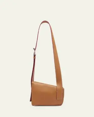 Alexander McQueen T-bar Sling Crossbody Bag - Black Silver