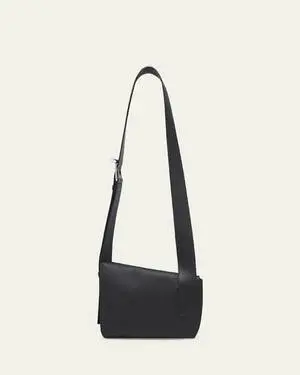 Alexander McQueen T-bar Sling Crossbody Bag - Black Silver