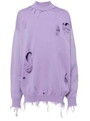 Vetements Distressed-effect Jumper
