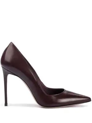 LE SILLA Eva 100mm Leather Pumps - Red