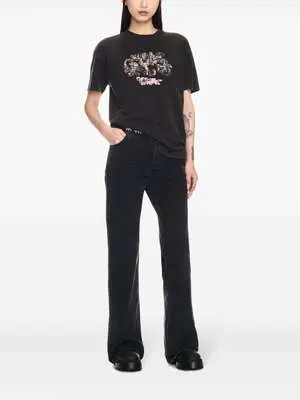 Off-White Washed Characters T-shirt