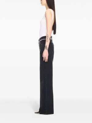 Off-White Pearl-embellished Ribbed Tank Top - White