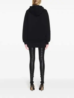 Off-White Lace Logo Appliqué Hoodie
