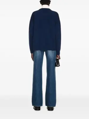 Off-White Intarsia-knit Logo Jumper