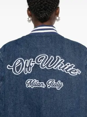 Off-White Logo-embroidered Jacket