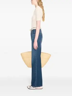 Off-White Wide-leg Five-pocket Jeans