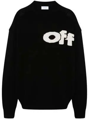 Off-White Shared Logo Sweater - Black