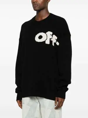 Off-White Shared Logo Sweater - Black