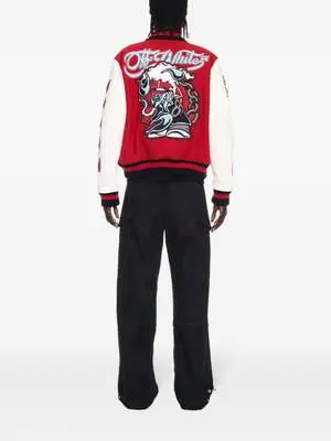 Off-White Patchwork Bomber Jacket