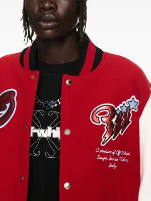 Off-White Patchwork Bomber Jacket