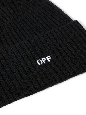 Off-White Stamp Wool Beanie