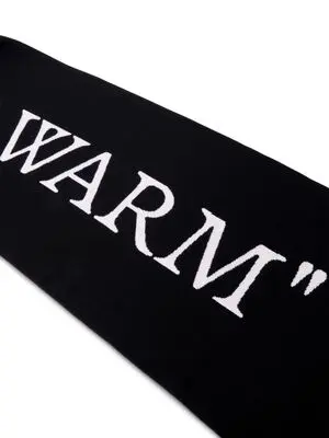 Off-White Keep Warm Scarf - White