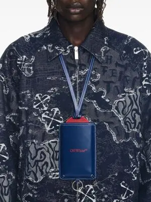 Off-White Bookish Phone Card Holder