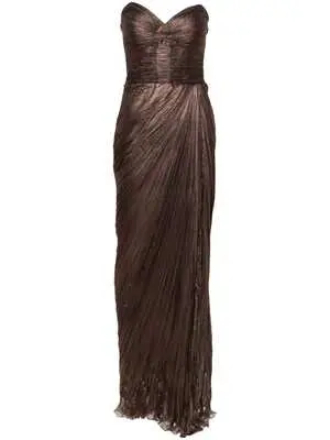 IRIS SERBAN Holly Maxi Dress - Brown