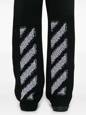 Off-White Diag-stripe Track Pants - Black
