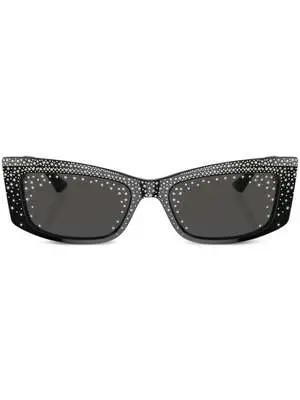 JIMMY CHOO Tatum Sunglasses - Black