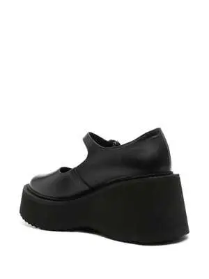 NICOLE SALDANA 75mm Nina Platform Pumps - Black