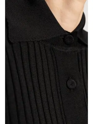 JIL SANDER Ribbed Polo Top