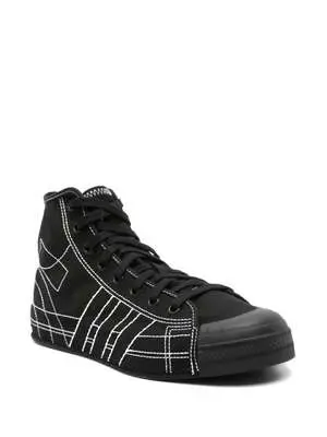 Y3 Nizza High-top Sneakers - Black