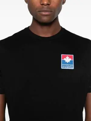Dsquared2 Logo-patch T-shirt - Black