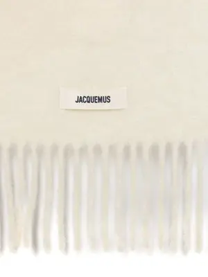 Jacquemus L'echarpe Carro Scarf - Neutrals