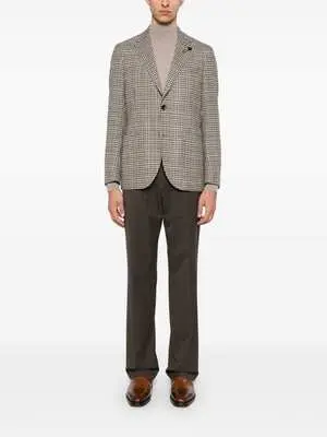 LARDINI Brooch-detail Blazer