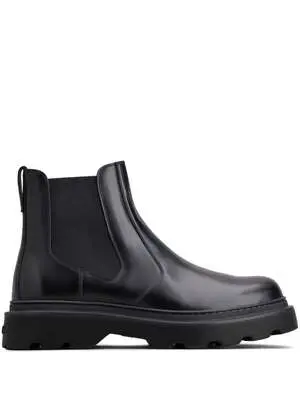 TOD'S Ankle Leather Chelsea Boots
