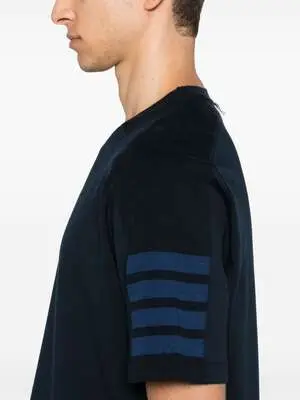 Thom Browne 4-bar Stripe T-shirt - Blue