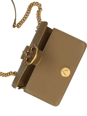 Pinko Mini Love One Crossbody Bag - Green