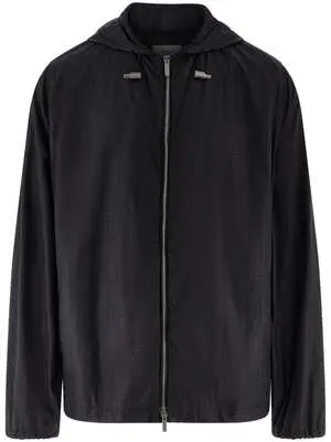 FERRAGAMO Gancini Jacquard Rain Jacket