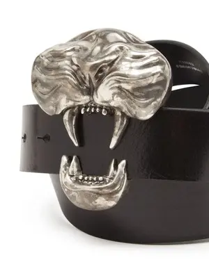DIESEL® B-ite Leather Belt