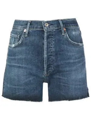 Citizens Of Humanity Marlow Distressed Denim Shorts