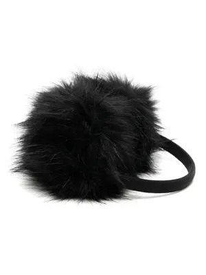 UNREAL FUR Earmuffs - Black