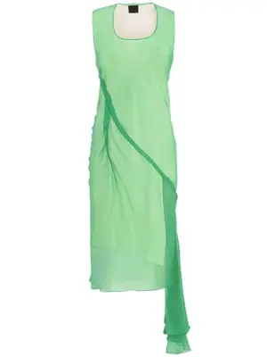 Women's Green Silk