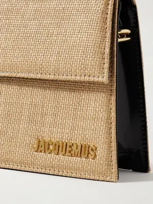 Jacquemus Le Bambino Raffia Shoulder Bag - Multi
