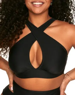 ADORE ME Demi Swimwear Bra - Black