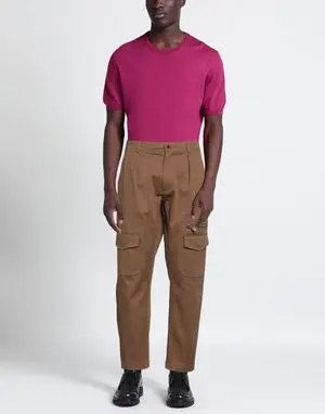 LES HOMMES Cotton-blend Cargo Pants