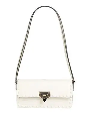 Valentino Garavani Leather Shoulder Bag - White