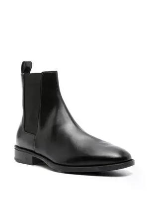 GIUSEPPE ZANOTTI Ryim Leather Chelsea Boots - Black